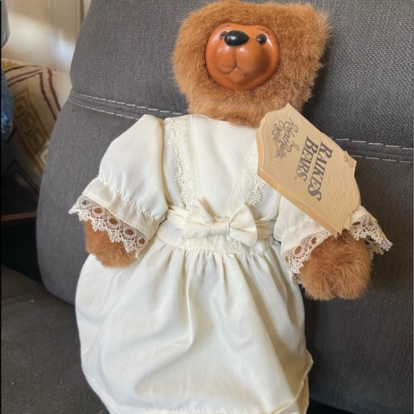robert raikes | Accents | Vintage 99 Robert Raikes Wood Carved Bear ...